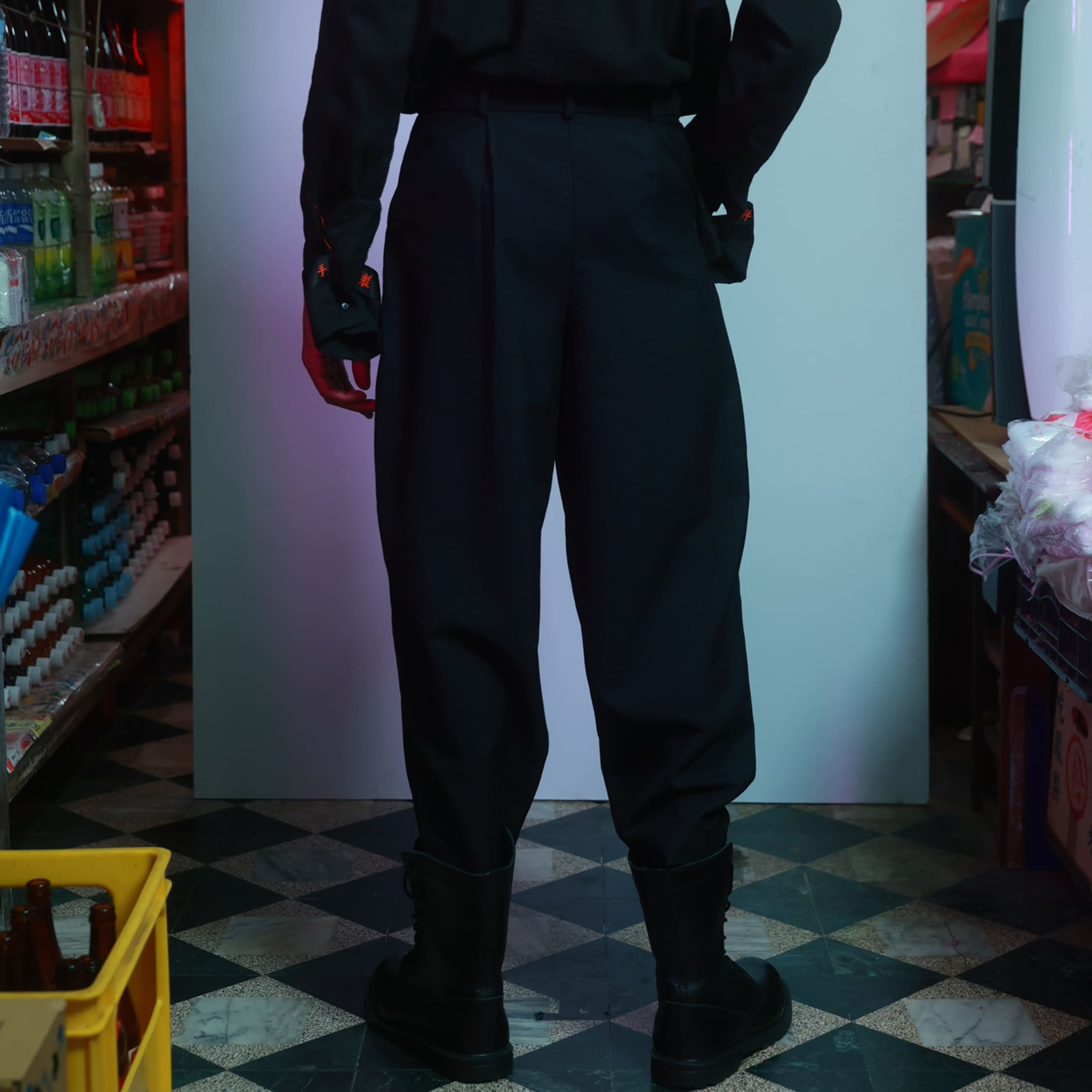 Avant-Garde Fashion: Black Harlem Style Suit Pants