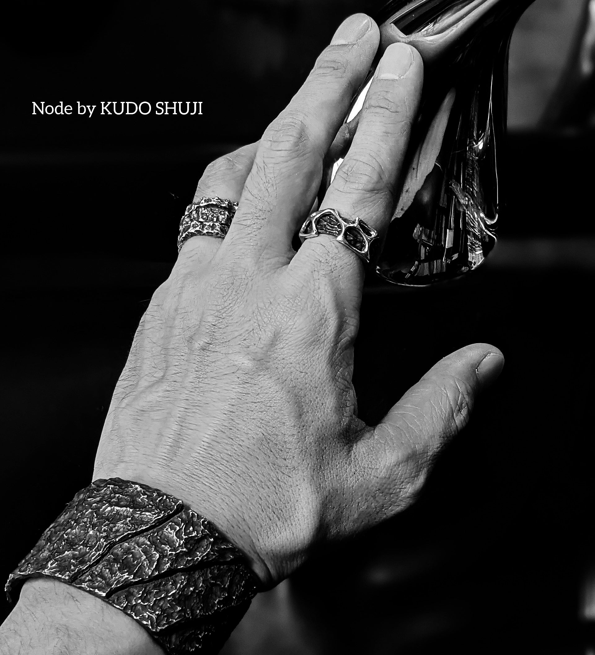 fusion - sterling silver combination ring