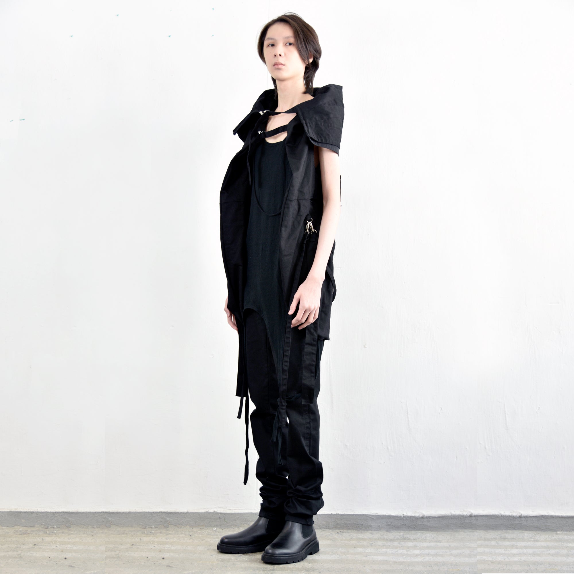 Unique Fashion Statements: Black Hard Body Bag Vest